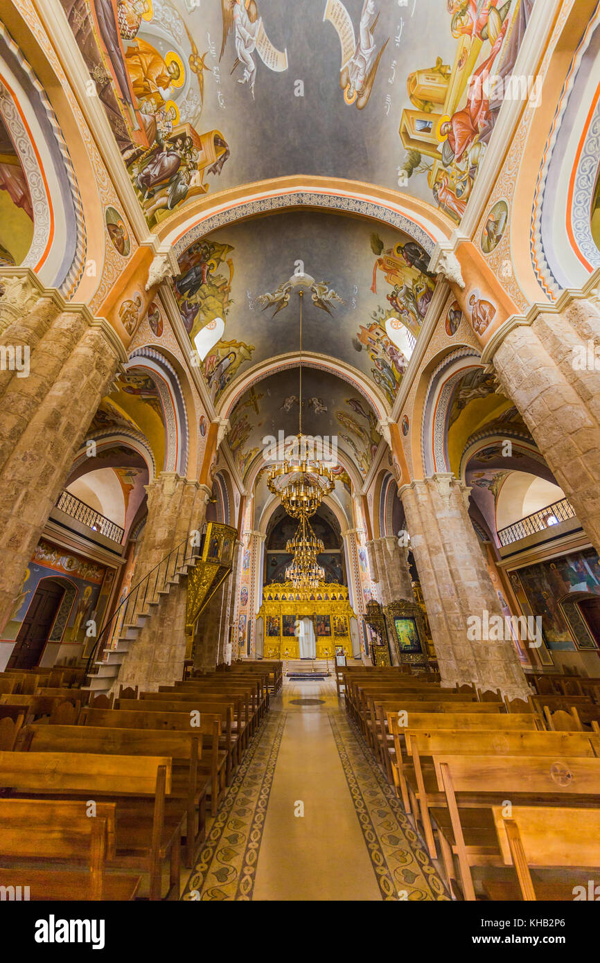 Saint George Greek Orthodox Cathedral in Beirut capital city of Lebanon ...