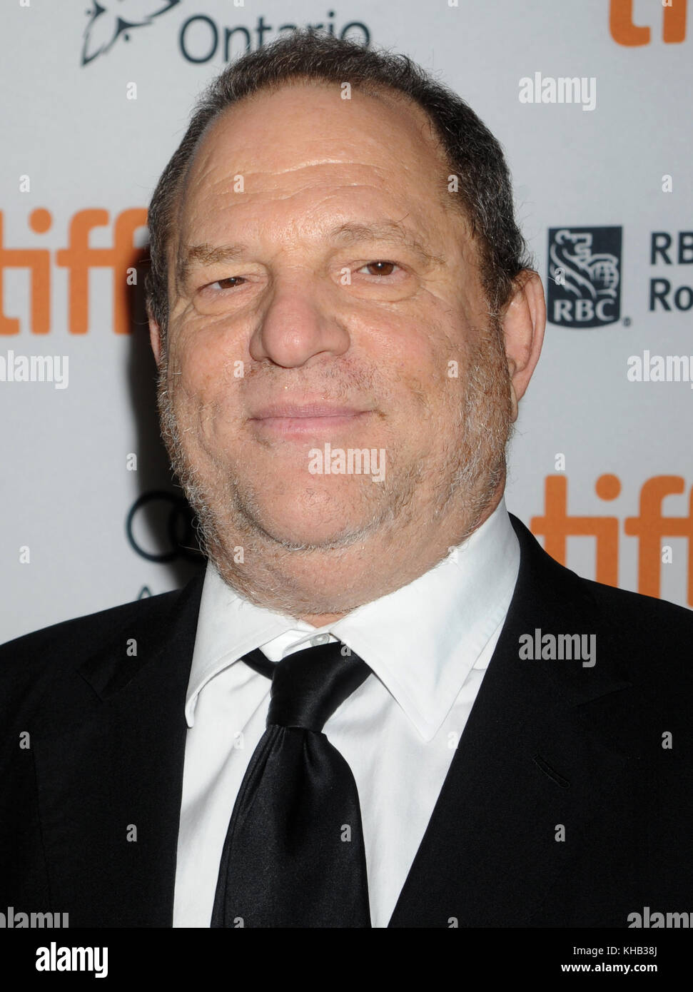 TORONTO, ON - SEPTEMBER 09: Harvey Weinstein arrives at the 'One Chance ...