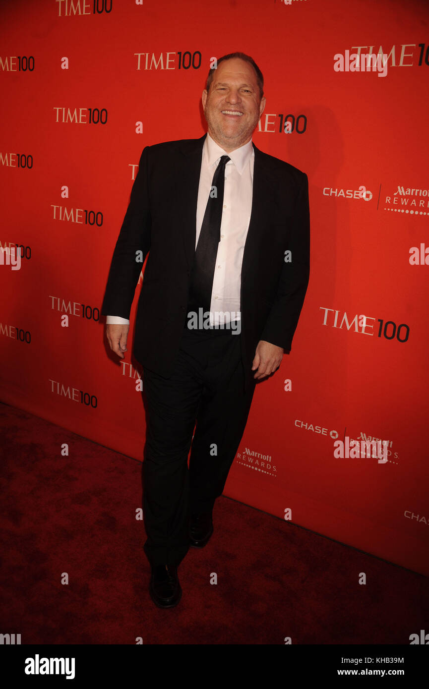 NEW YORK, NY - APRIL 24: Harvey Weinstein attends the Time 100 gala at ...