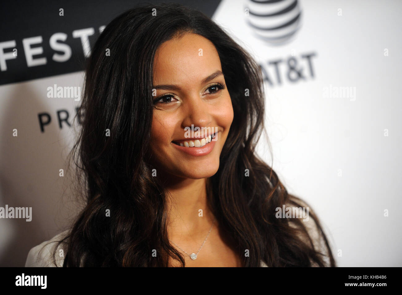 NEW YORK, NY - SEPTEMBER 23: Jessica Lucas attends 'Gotham' sneak peek ...