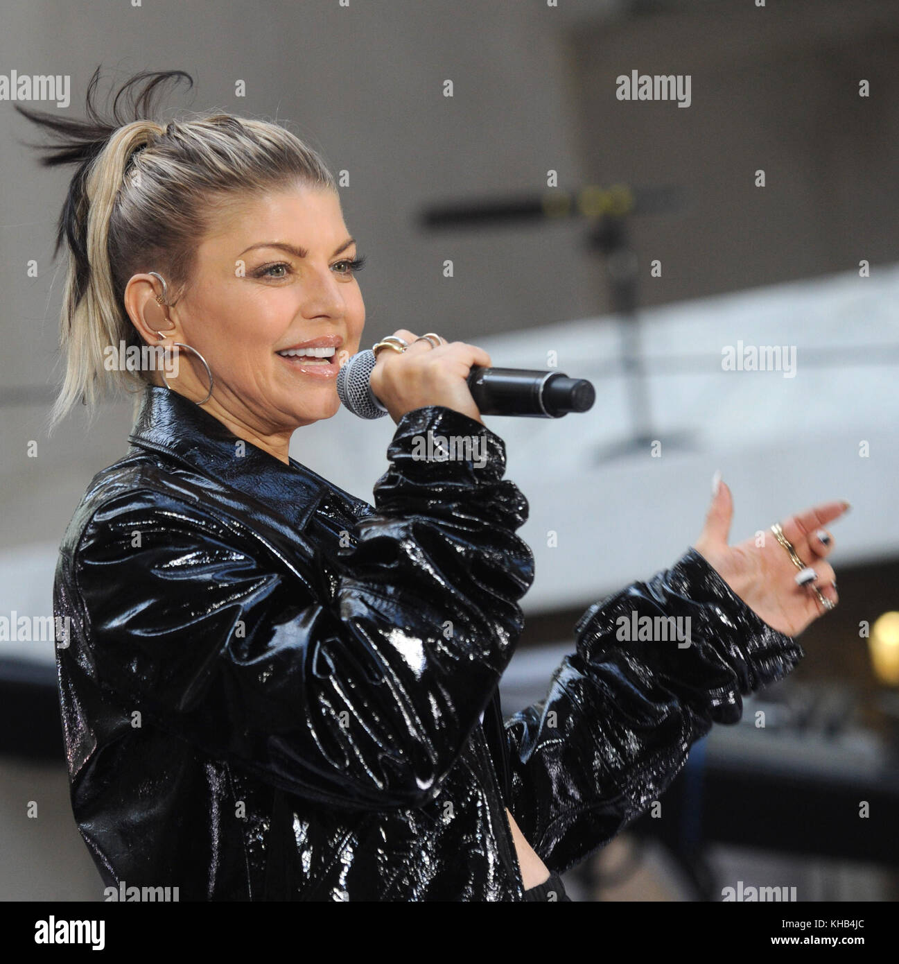 NEW YORK, NY - SEPTEMBER 22: Fergie performs on NBC's 'Today' show at ...
