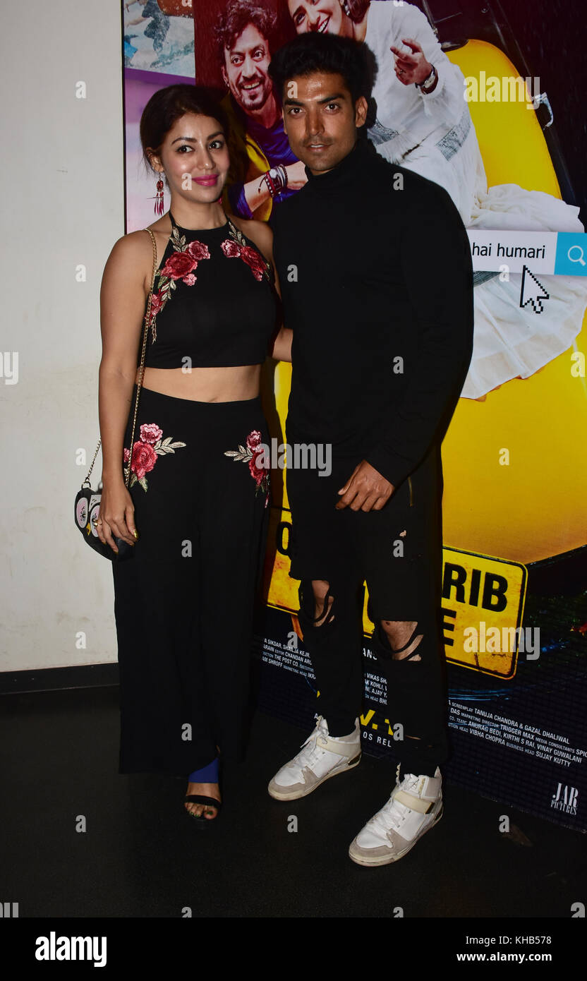 Mumbai, India. 14th Nov, 2017. Indian TV actress Debina Bonnerjee with ...