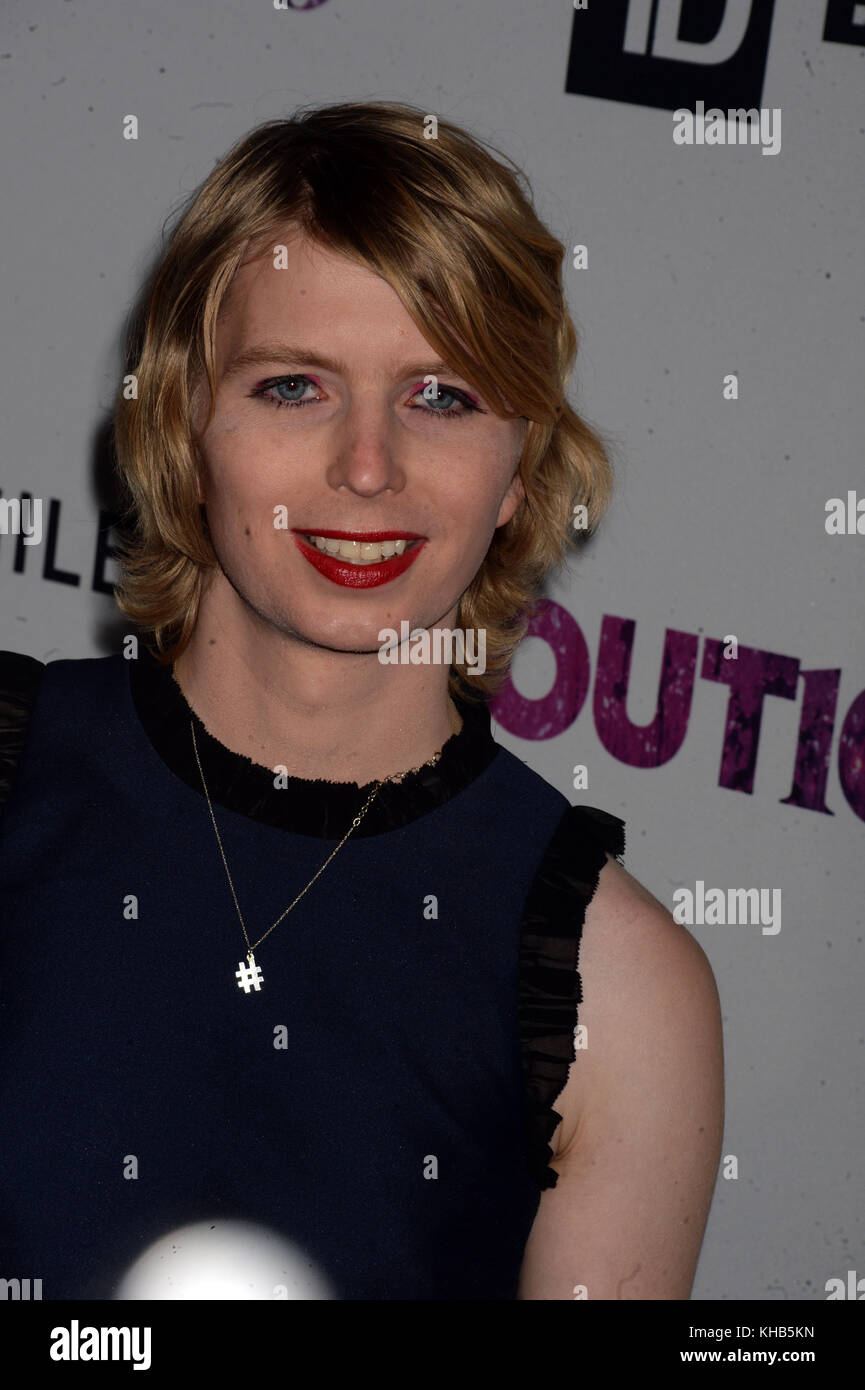 NEW YORK, NY - NOVEMBER 09: Chelsea Manning attends OUT Magazine # ...