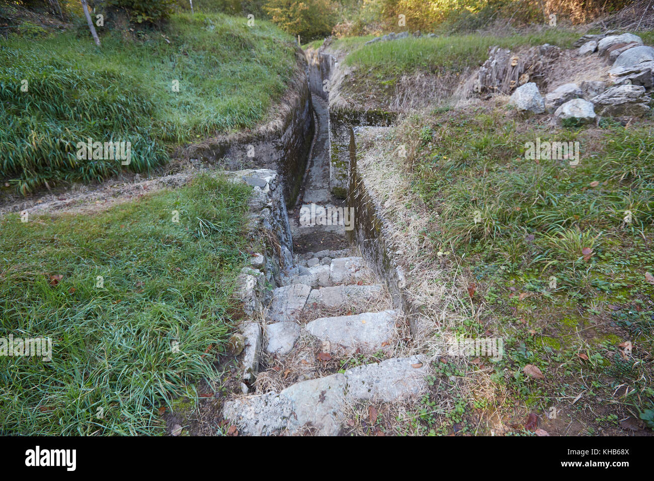 Remains of the Cadorna Line (Linea Cadorna), Belvederala la Crocetta ...