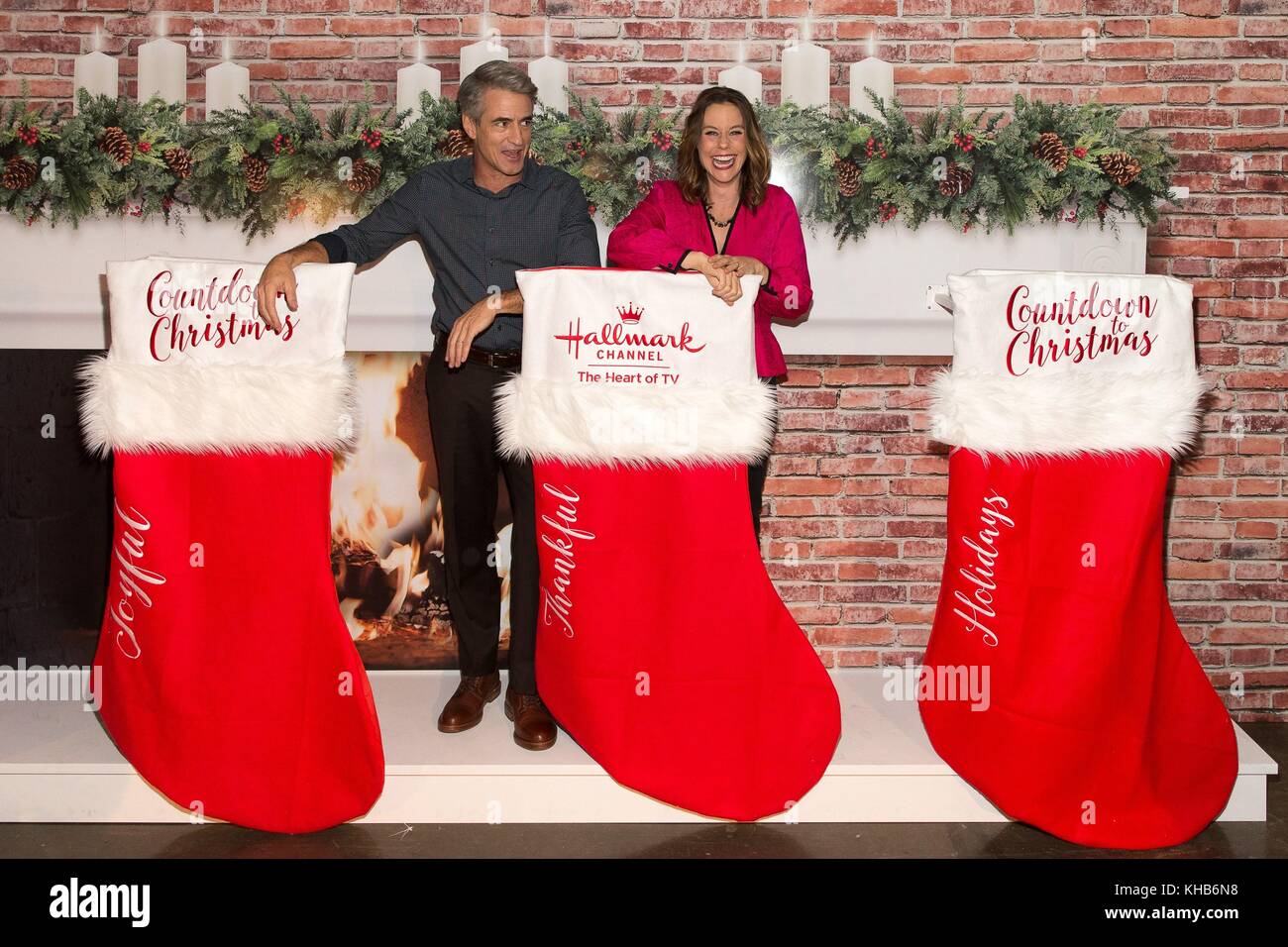 New York, NY, USA. 14th Nov, 2017. Dermot Mulroney, Ashley Williams at ...