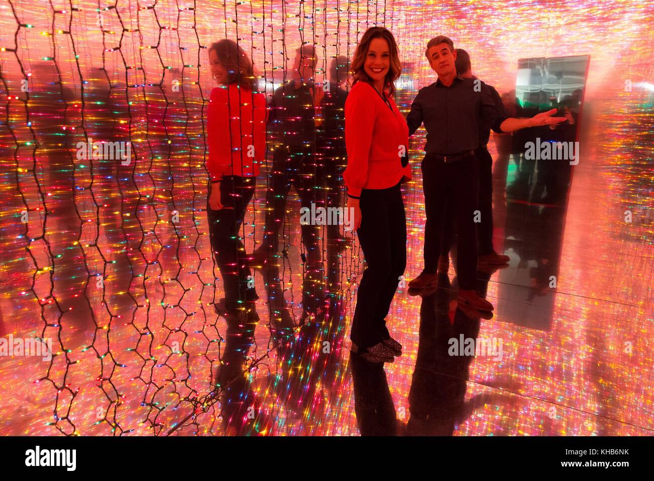 New York, NY, USA. 14th Nov, 2017. Ashley Williams, Dermot Mulroney at ...