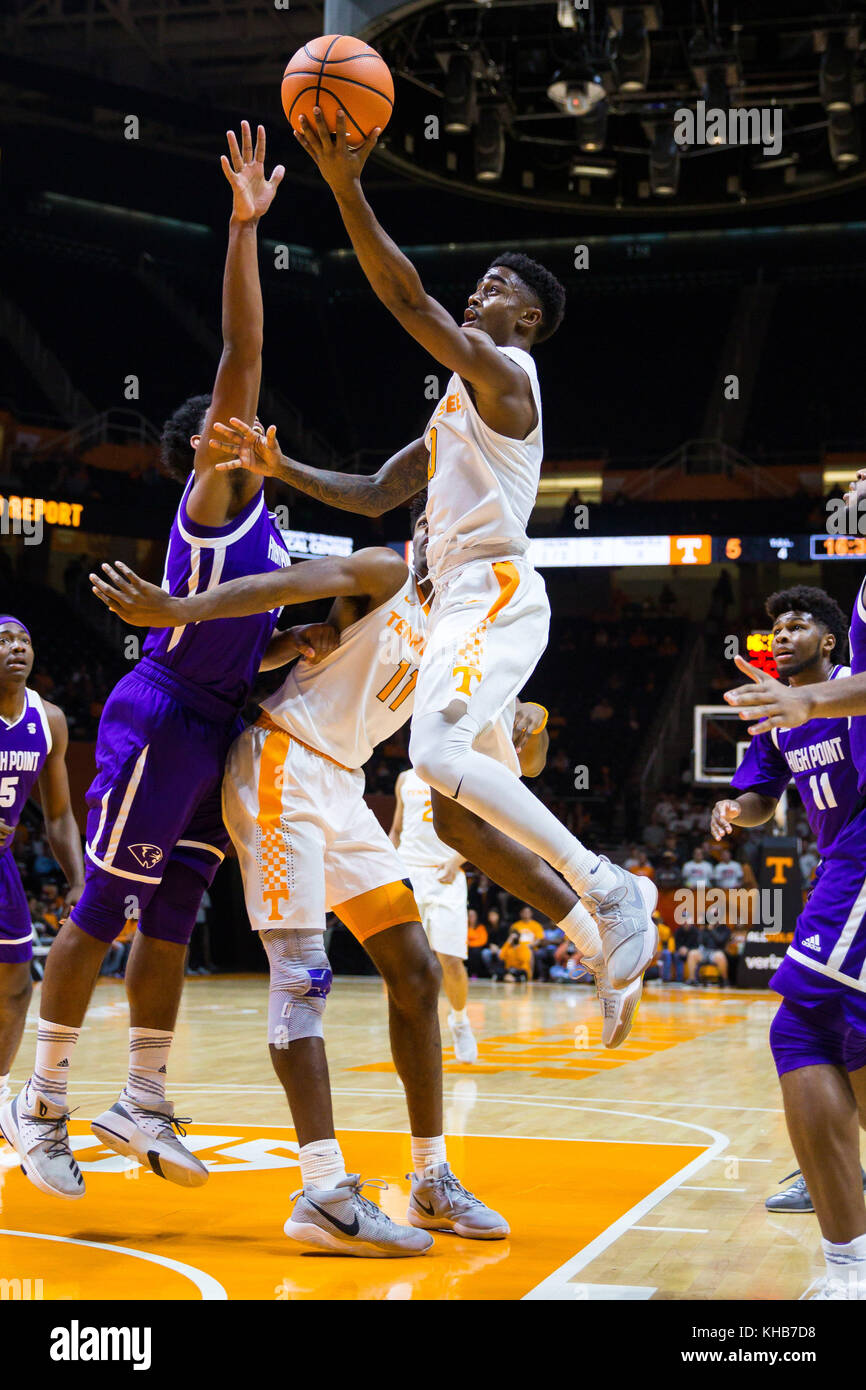 University of Tennessee, Tennessee November 14, 2017: Jordan Bone #0 of ...