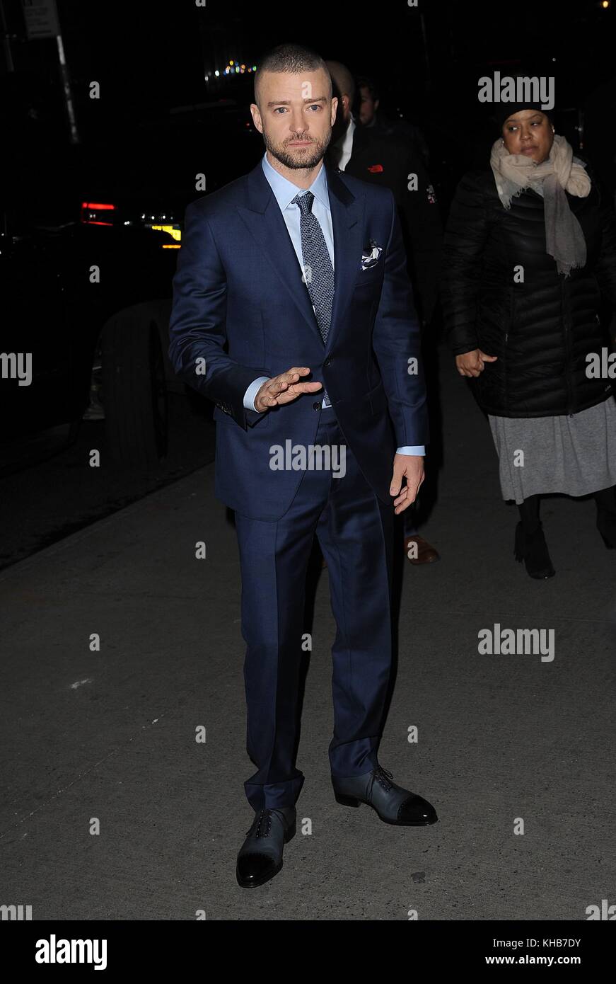 New York, NY, USA. 14th Nov, 2017. Justin Timberlake out and about for ...