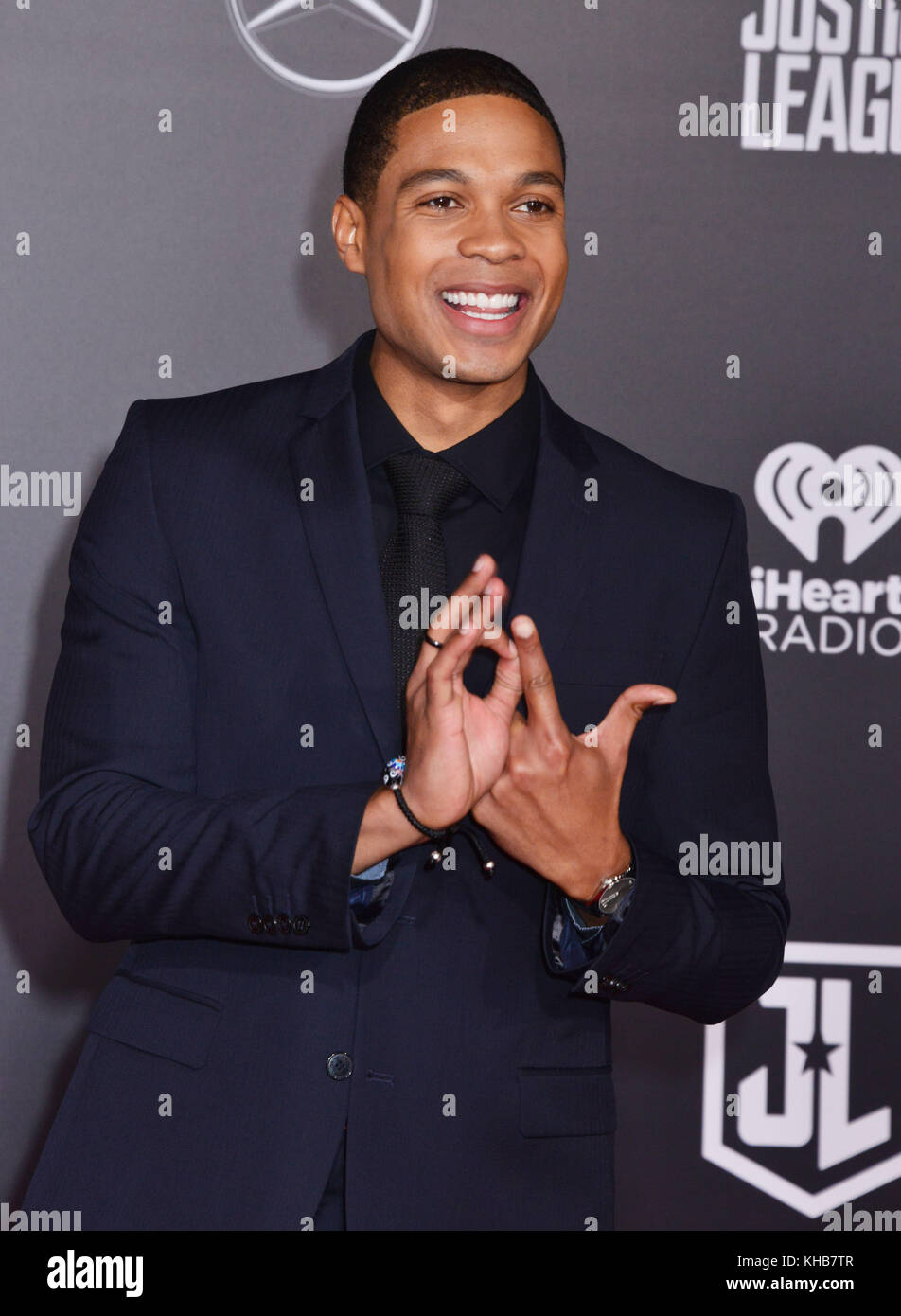 Ray Fisher 179 attend the premiere of Warner Bros. Pictures' 'Justice ...