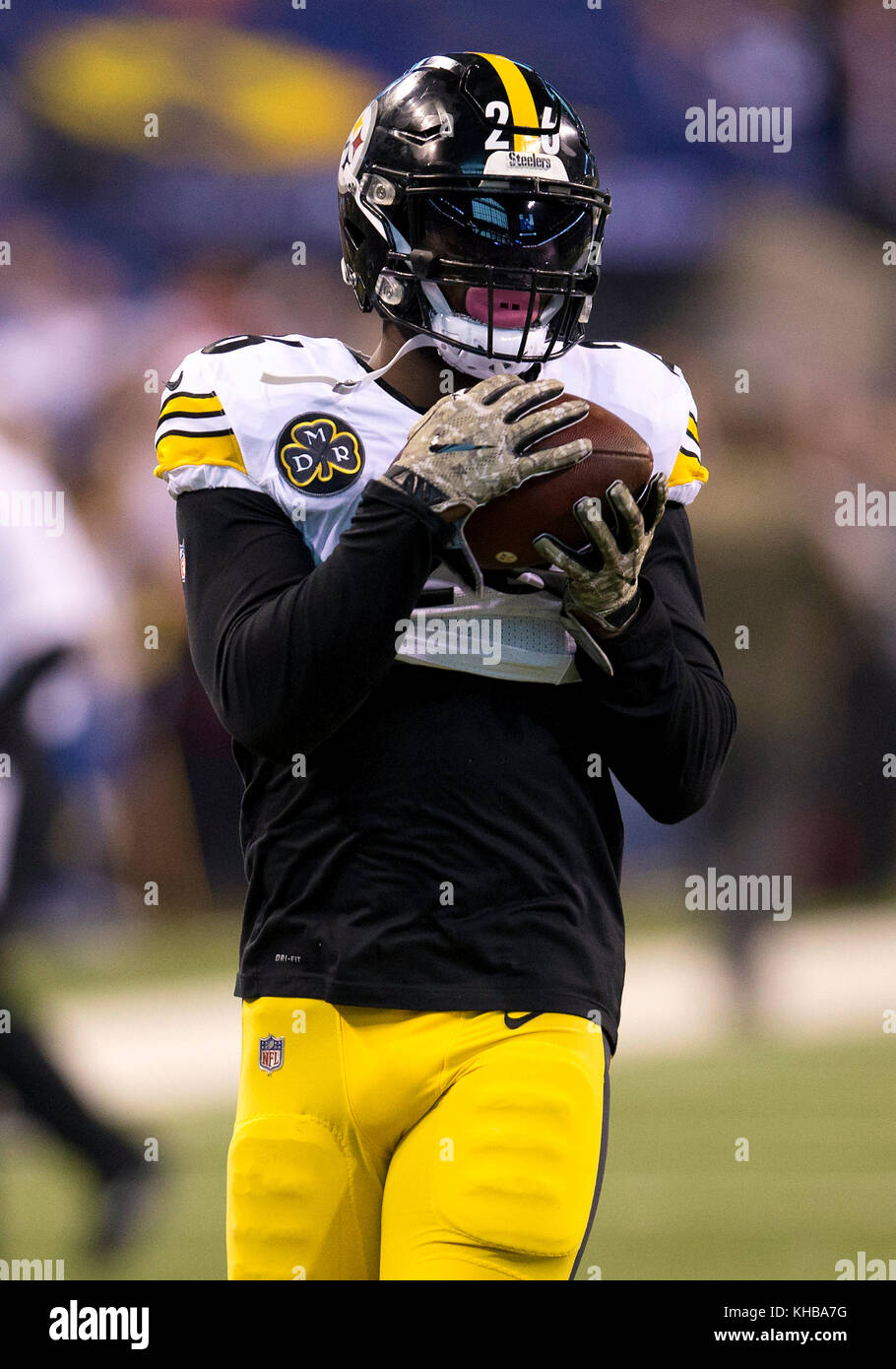 November 12, 2017: Pittsburgh Steelers running back Le'Veon Bell (26 ...