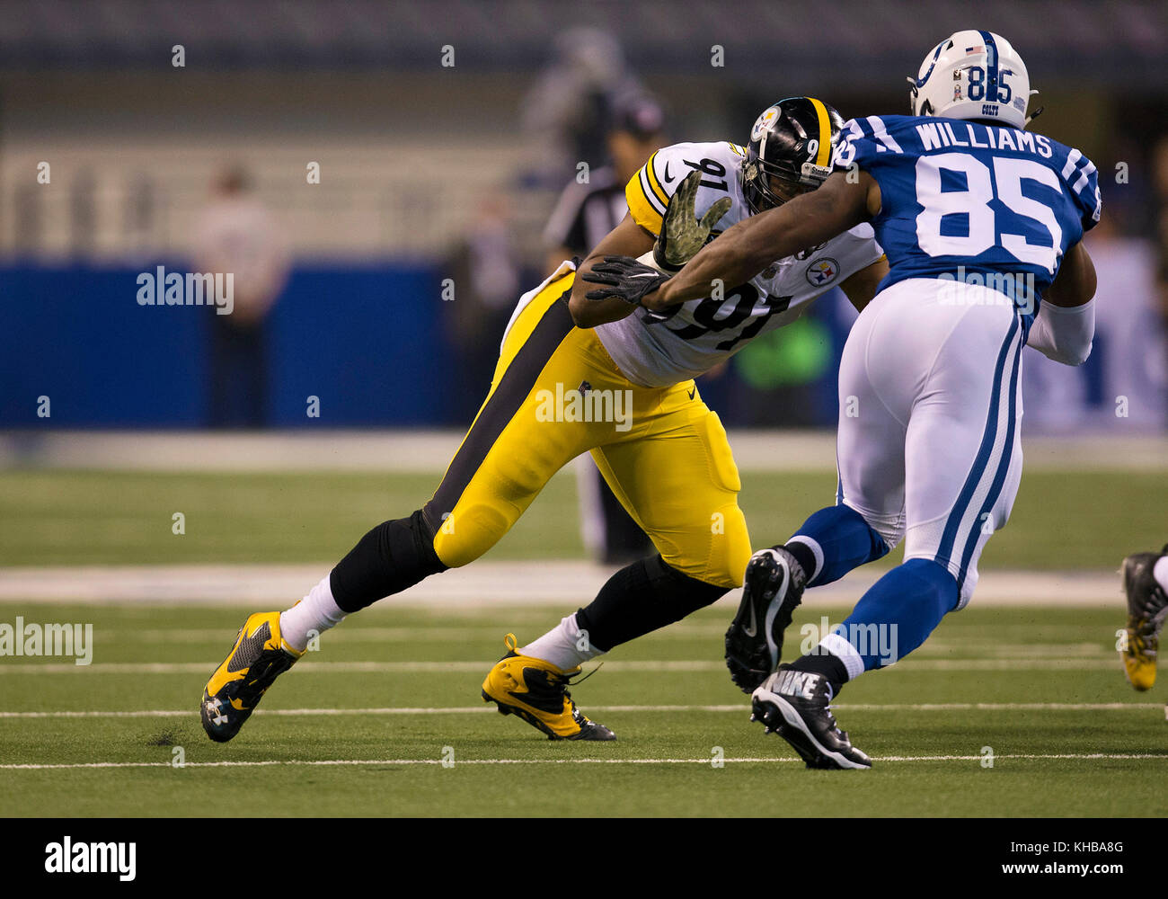 November 12, 2017: Pittsburgh Steelers defensive lineman Stephon Tuitt ...