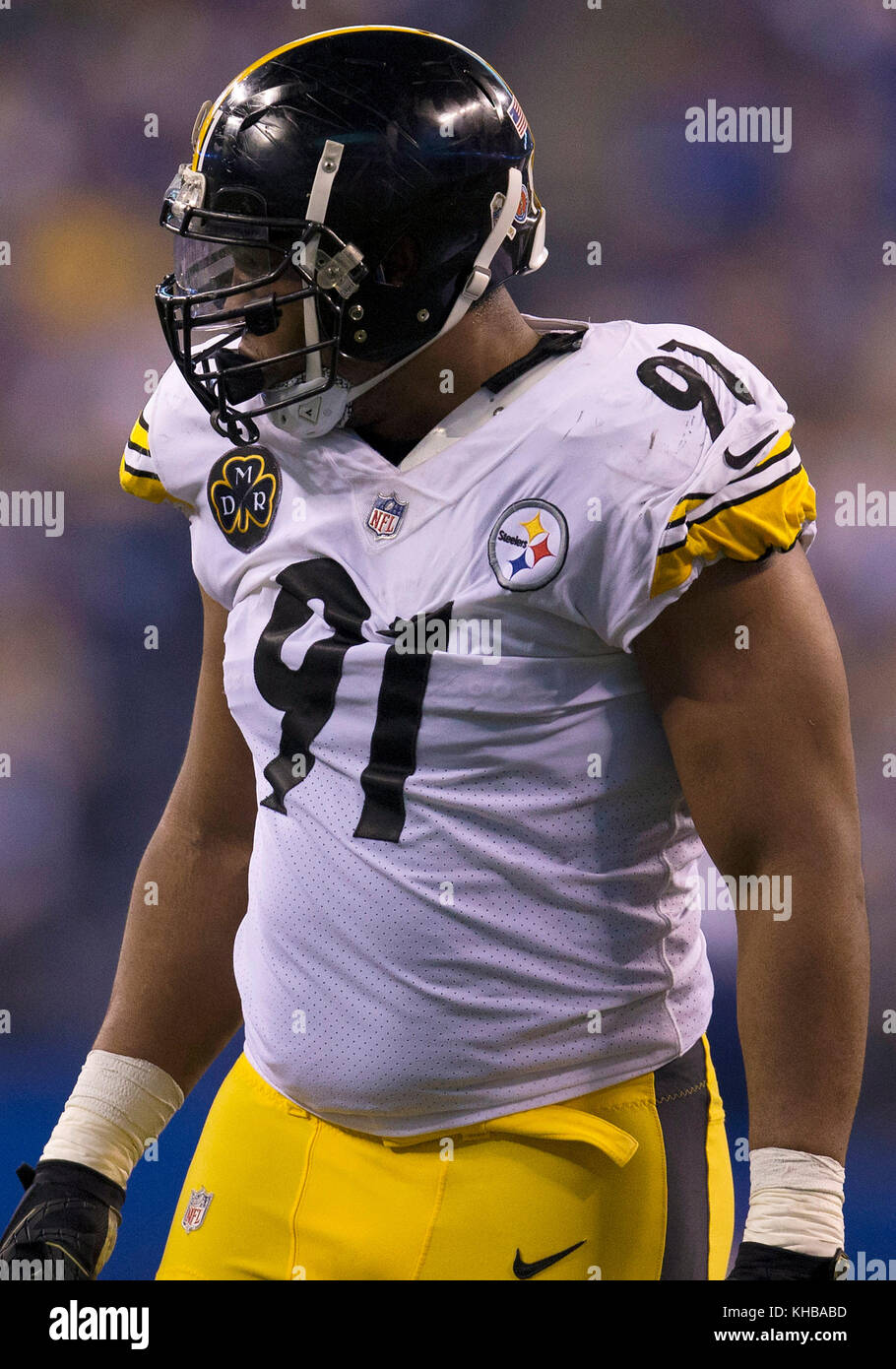 November 12, 2017: Pittsburgh Steelers defensive lineman Stephon Tuitt ...
