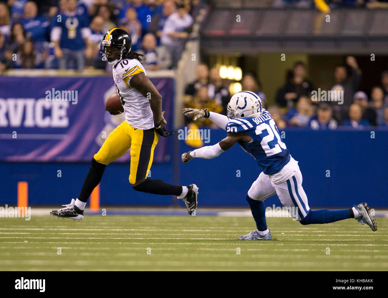 Indianapolis, Indiana, USA. 12th Nov, 2017. Pittsburgh Steelers wide ...
