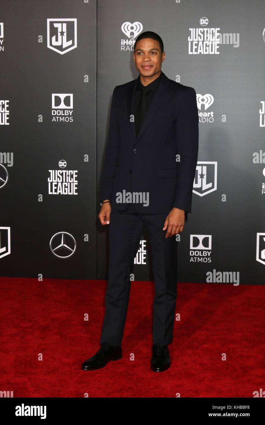 Los Angeles, CA, USA. 13th Nov, 2017. Ray Fisher at arrivals for ...