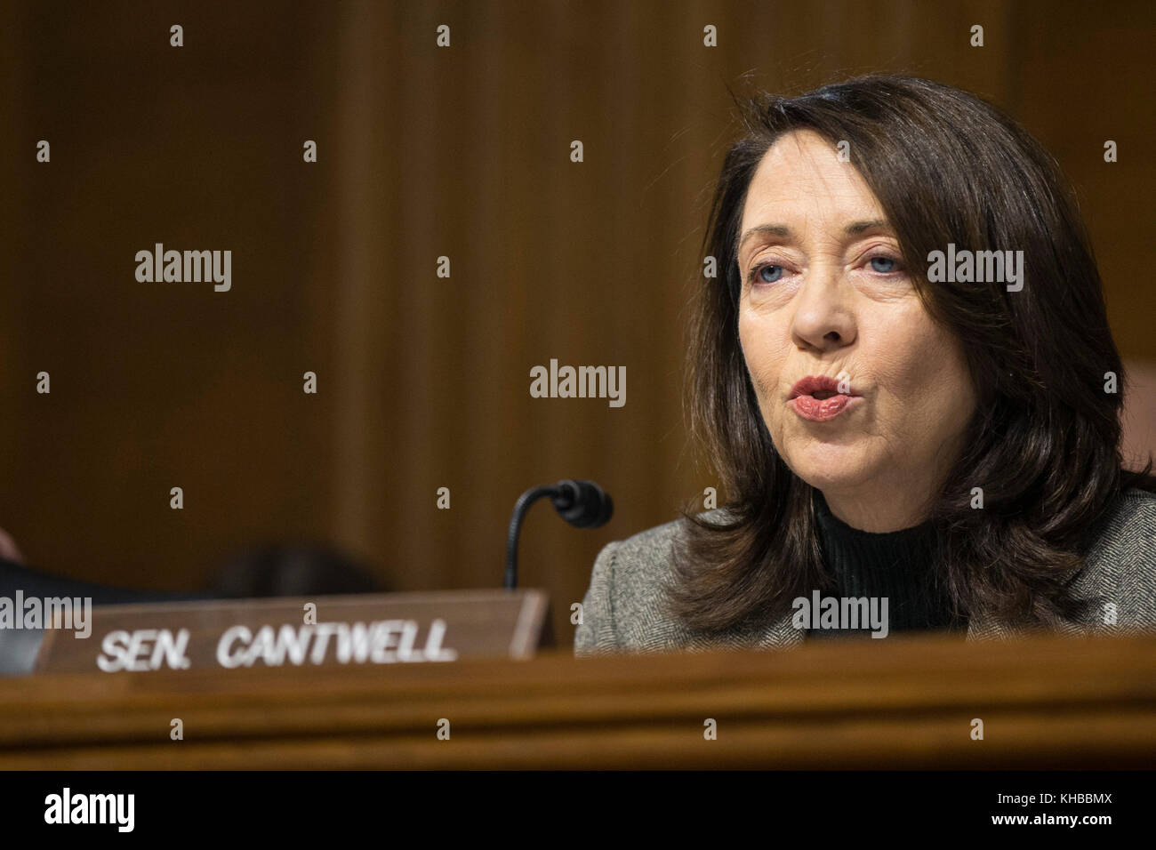 Washington DC, USA. 14th Nov, 2017. United States Senator Maria ...