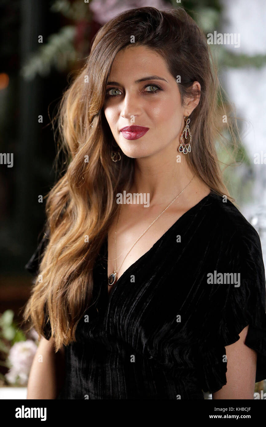 Madrid, Spain. 15th Nov, 2017. Journalist Sara Carbonero during the ...