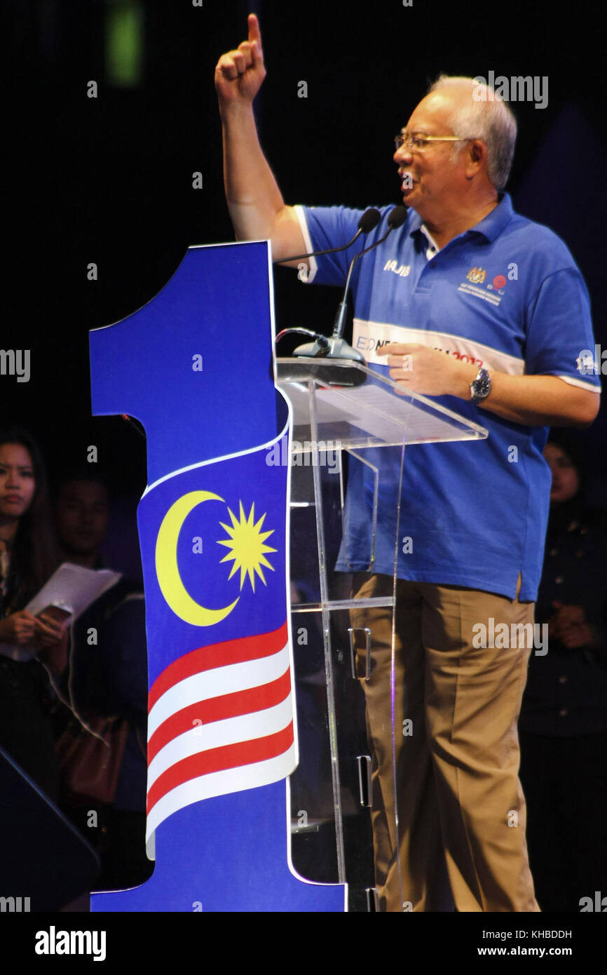 Prime minister datuk seri najib razak hi-res stock photography and ...