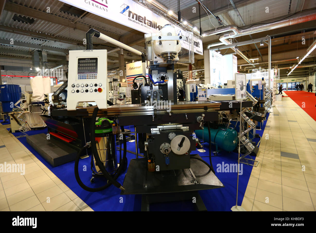 Poland, Nadarzyn, 15th November 2017: Warsaw Industry Week presents ...