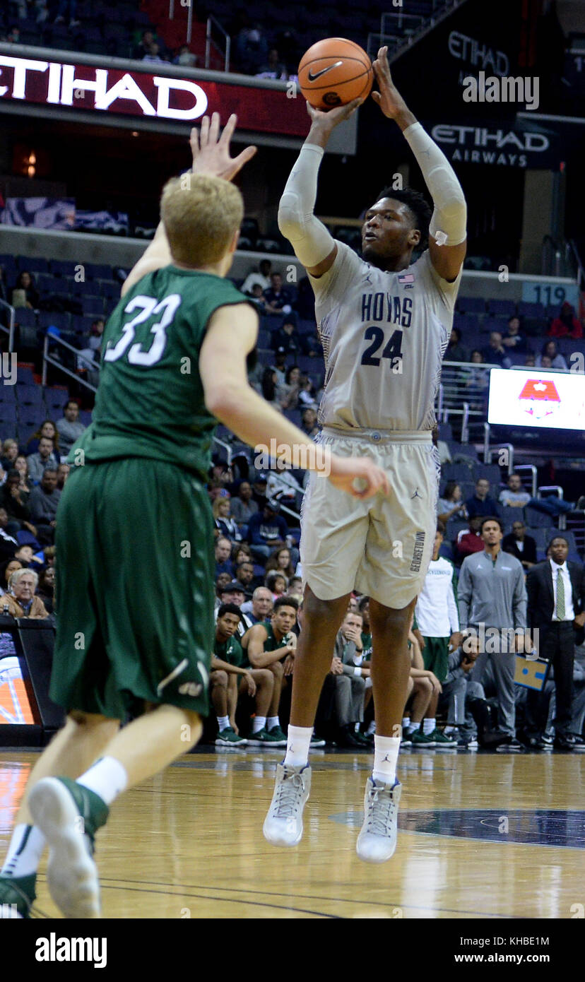 Washington, DC, USA. 12th Nov, 2017. 20171112 - Georgetown forward ...