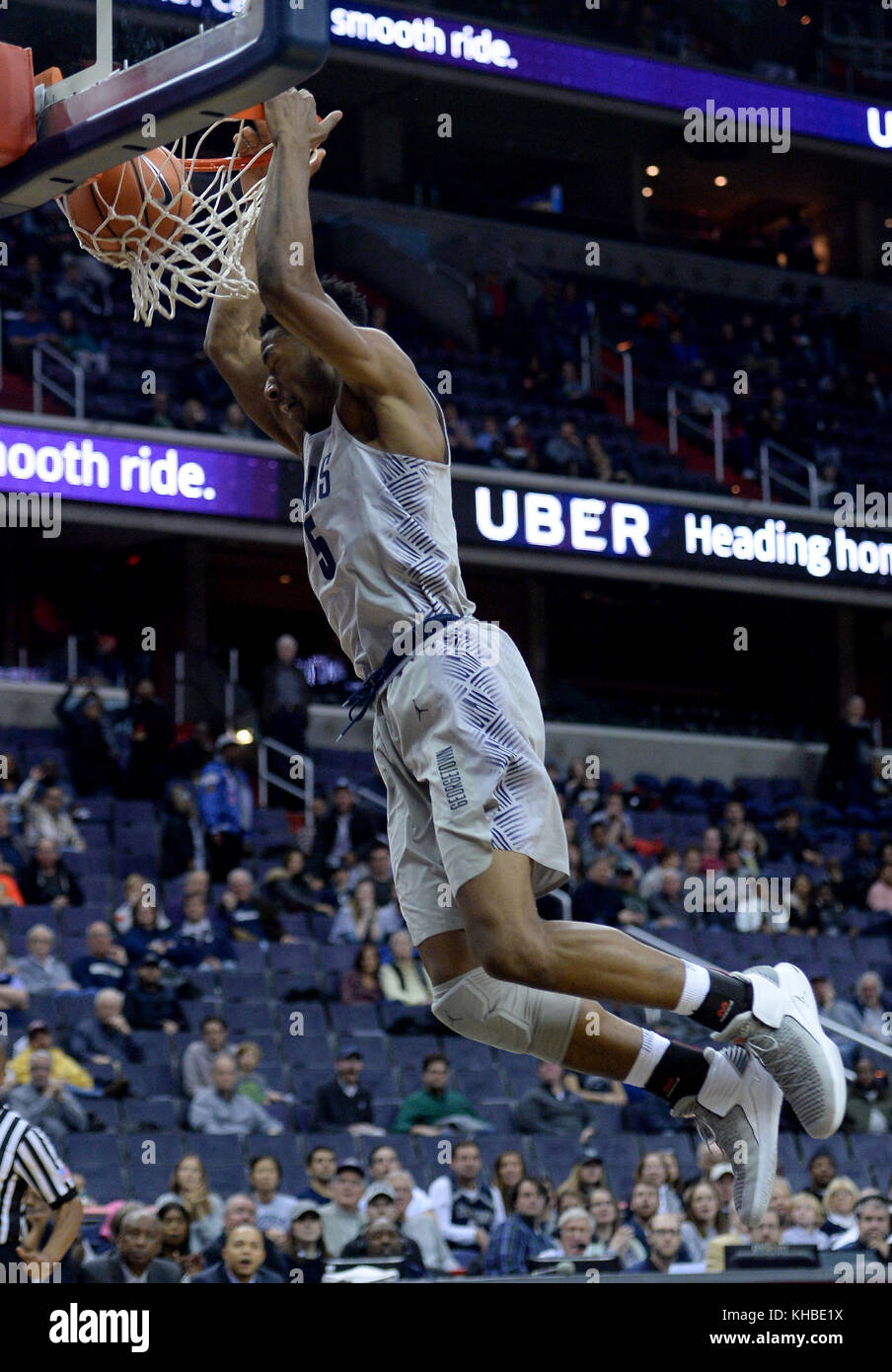 Washington, DC, USA. 12th Nov, 2017. 20171112 - Georgetown forward ...