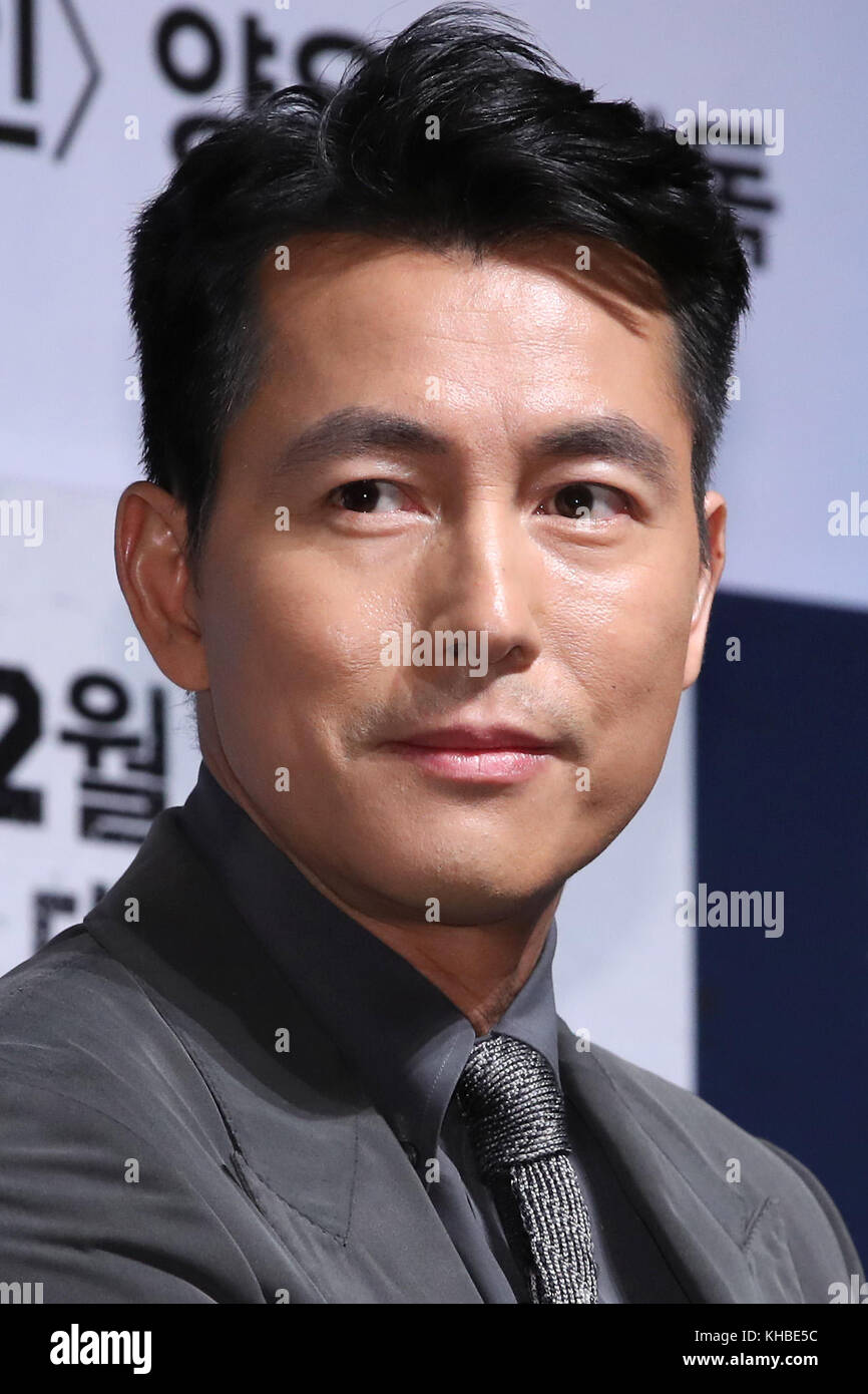 16th Nov, 2017. S. Korean actor Jung Woo-sung South Korean actor Jung ...