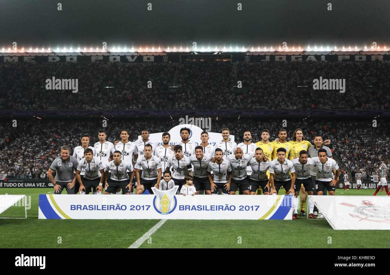 SÃO PAULO, SP - 15.11.2017: CORINTHIANS X FLUMINENSE - Corinthians ...