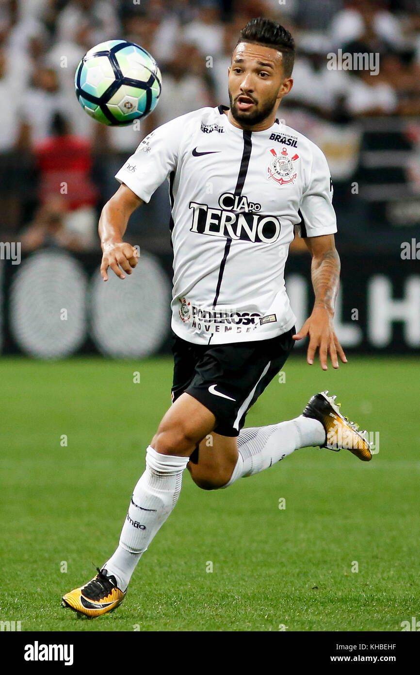 SÃO PAULO, SP - 15.11.2017: CORINTHIANS X FLUMINENSE - Clayson during ...