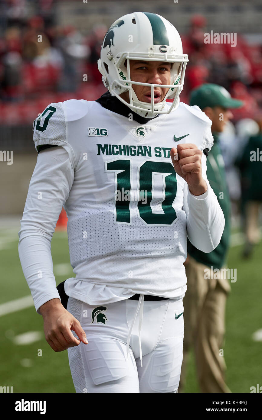 Ohio Stadium, Columbus, OH, USA. 11th Nov, 2017. Michigan State ...