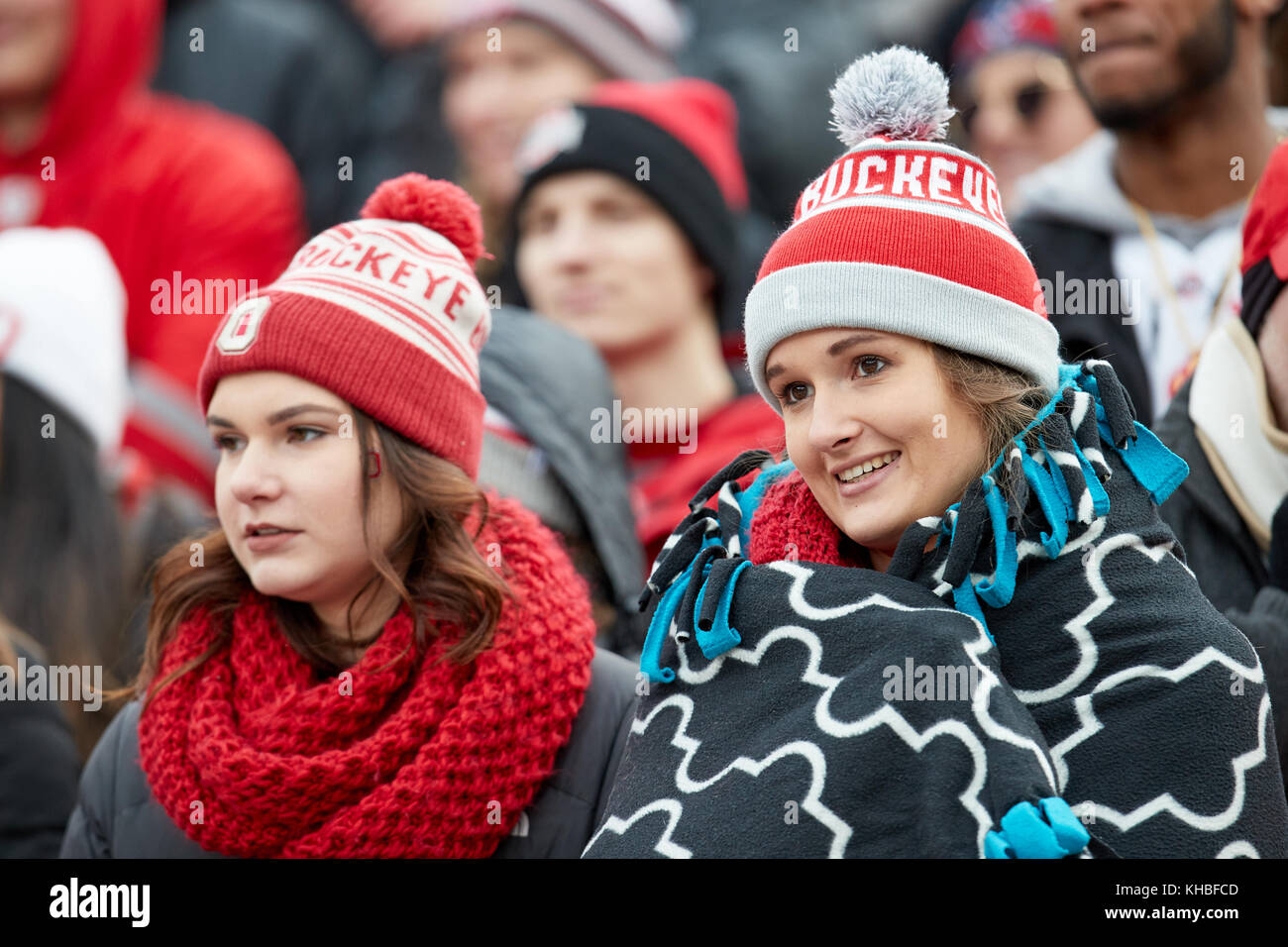 Ohio state michigan fans hi-res stock photography and images - Alamy