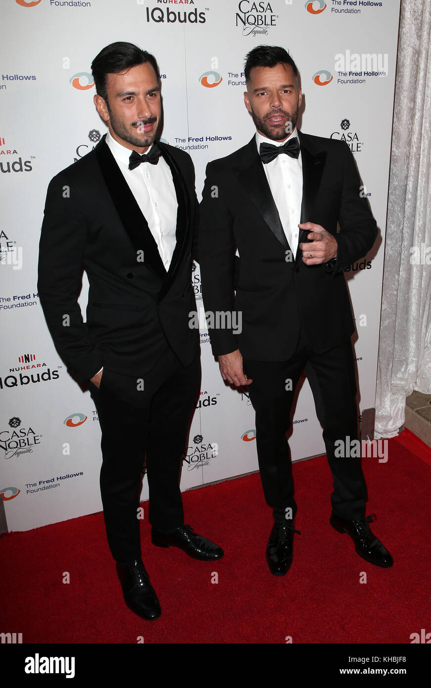 Hollywood, Ca. 15th Nov, 2017. Jwan Yosef, Ricky Martin, at the ...