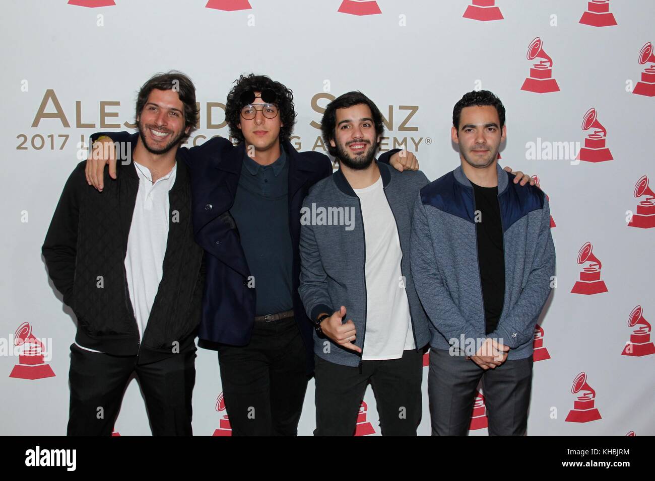 Las Vegas, NV, USA. 15th Nov, 2017. Rawayana at arrivals for The Latin ...