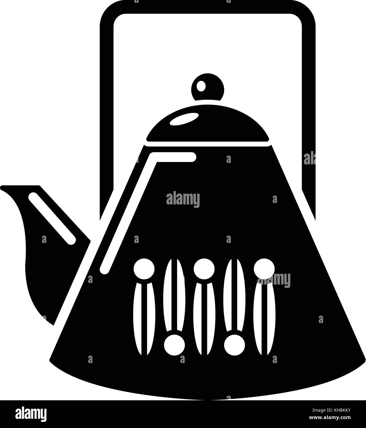 Kettle icon, simple black style Stock Vector Image & Art - Alamy