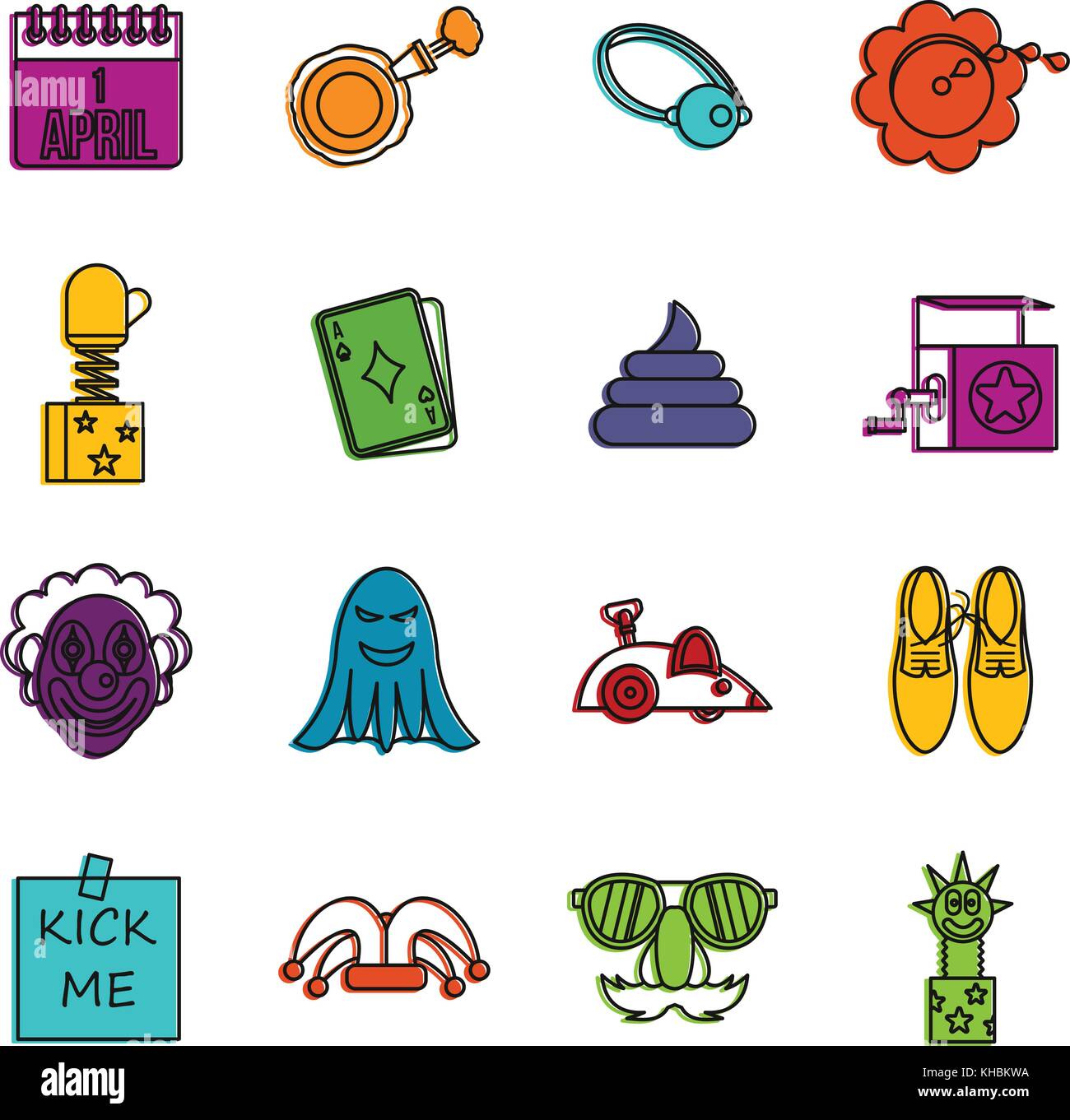 Cool to fool Stock Vector Images - Alamy