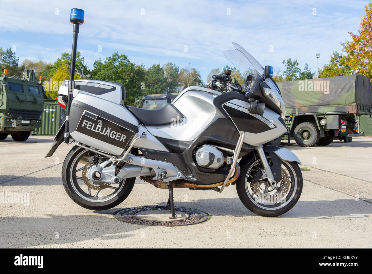 German Police Motorcycle