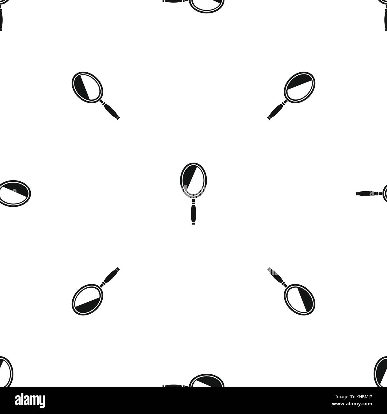 Mirror pattern seamless black Stock Vector Image & Art - Alamy