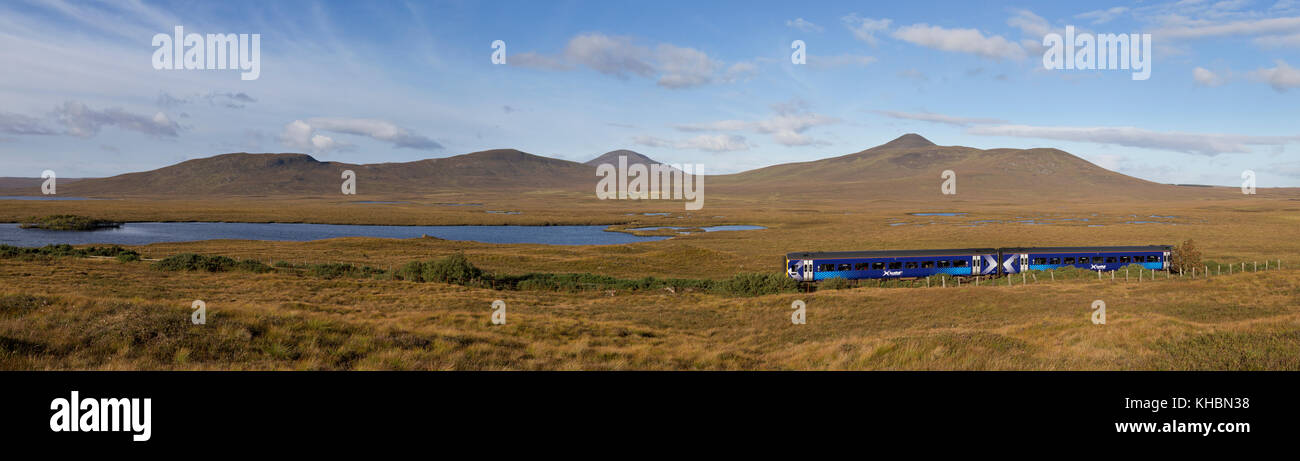 Scotrail train in North Highlands, Scotland Stock Photo - Alamy