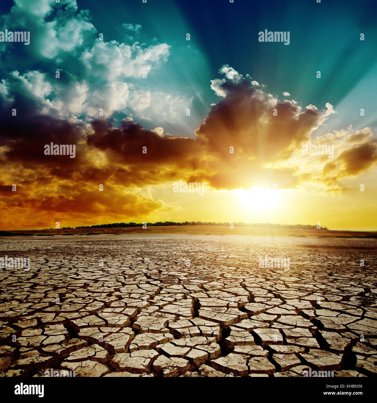Global warming dramatic sunset hi-res stock photography and images - Alamy