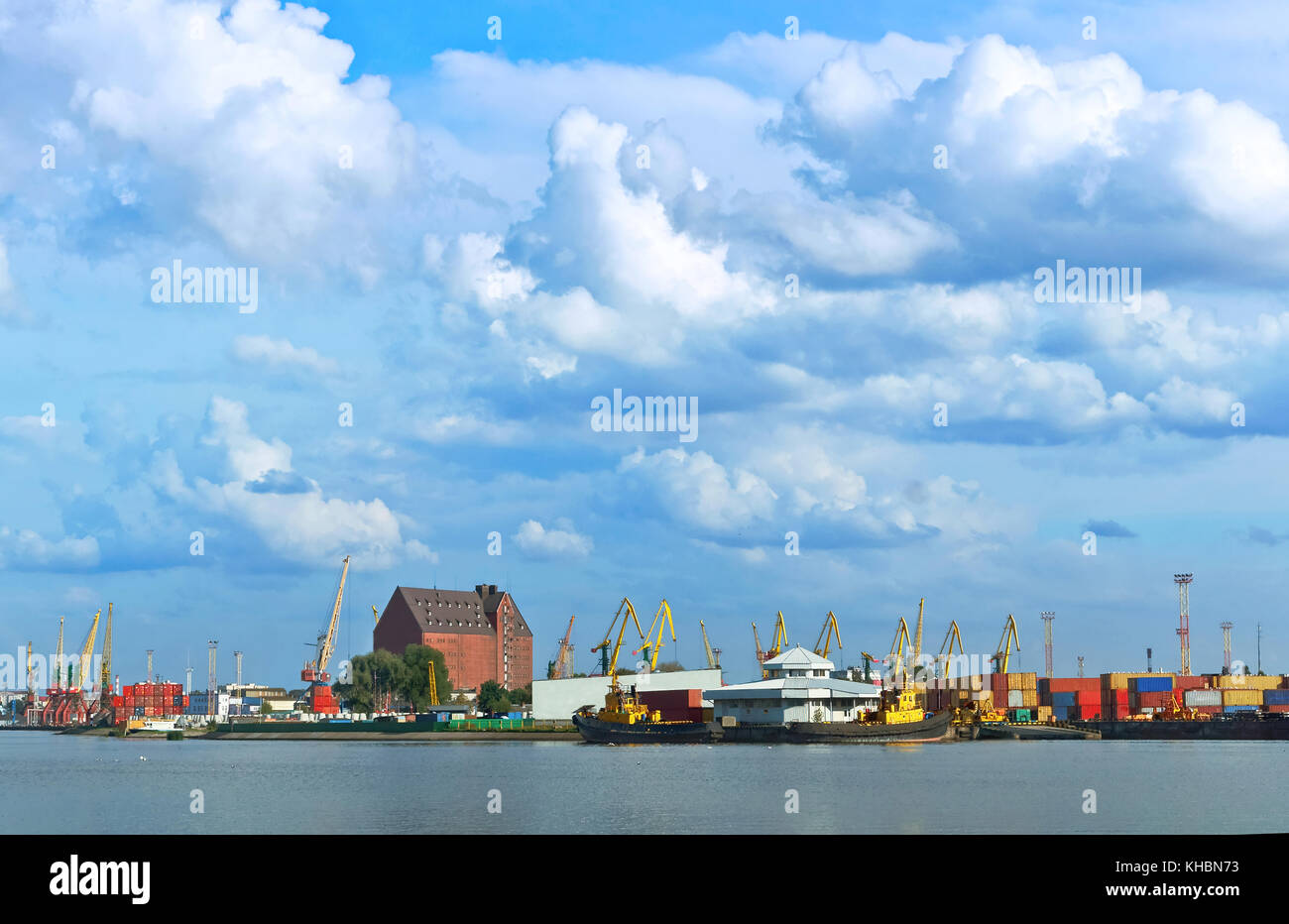 harbour crane, port crane, marine loading and unloading logistics ...