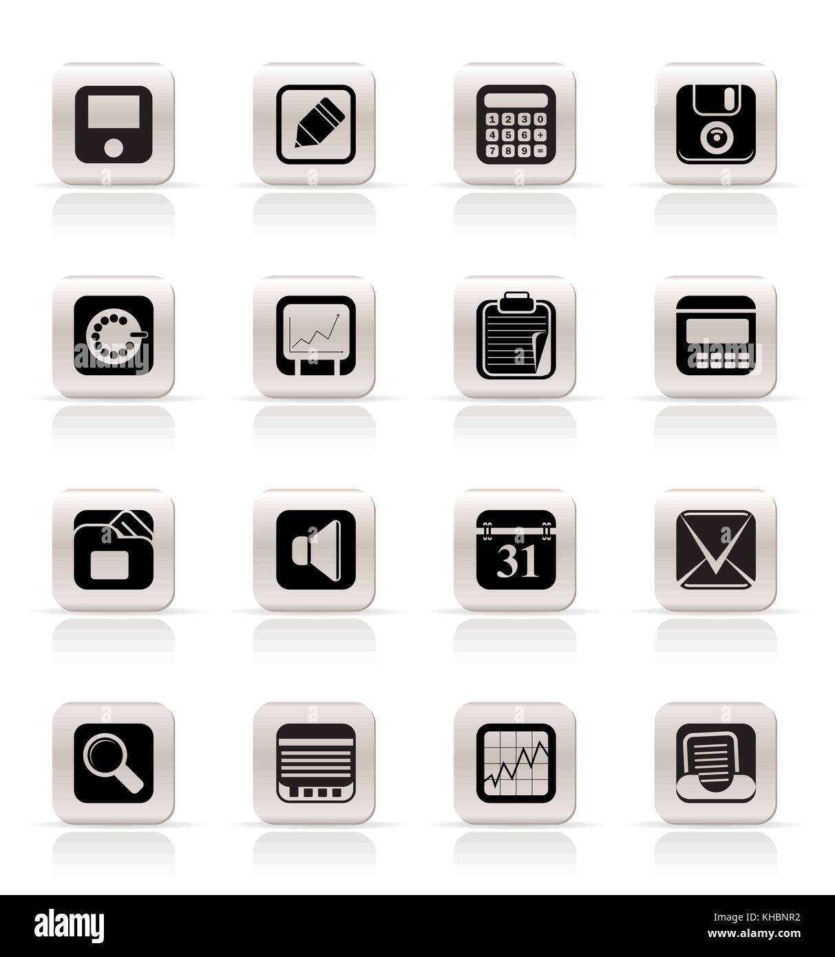 Mail sound icon simple Cut Out Stock Images & Pictures - Alamy