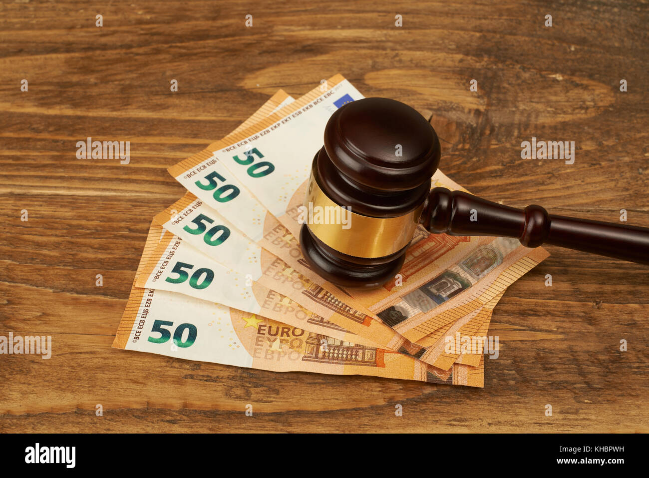 Stack money judge gavel hi-res stock photography and images - Alamy