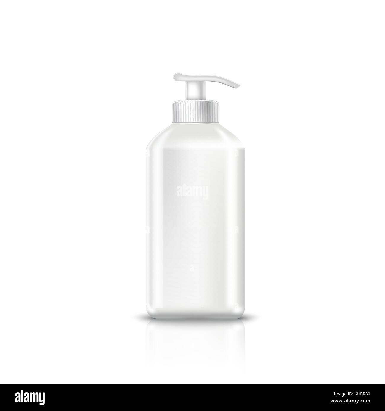 Pump bottle 3d Stock Vector Images - Alamy