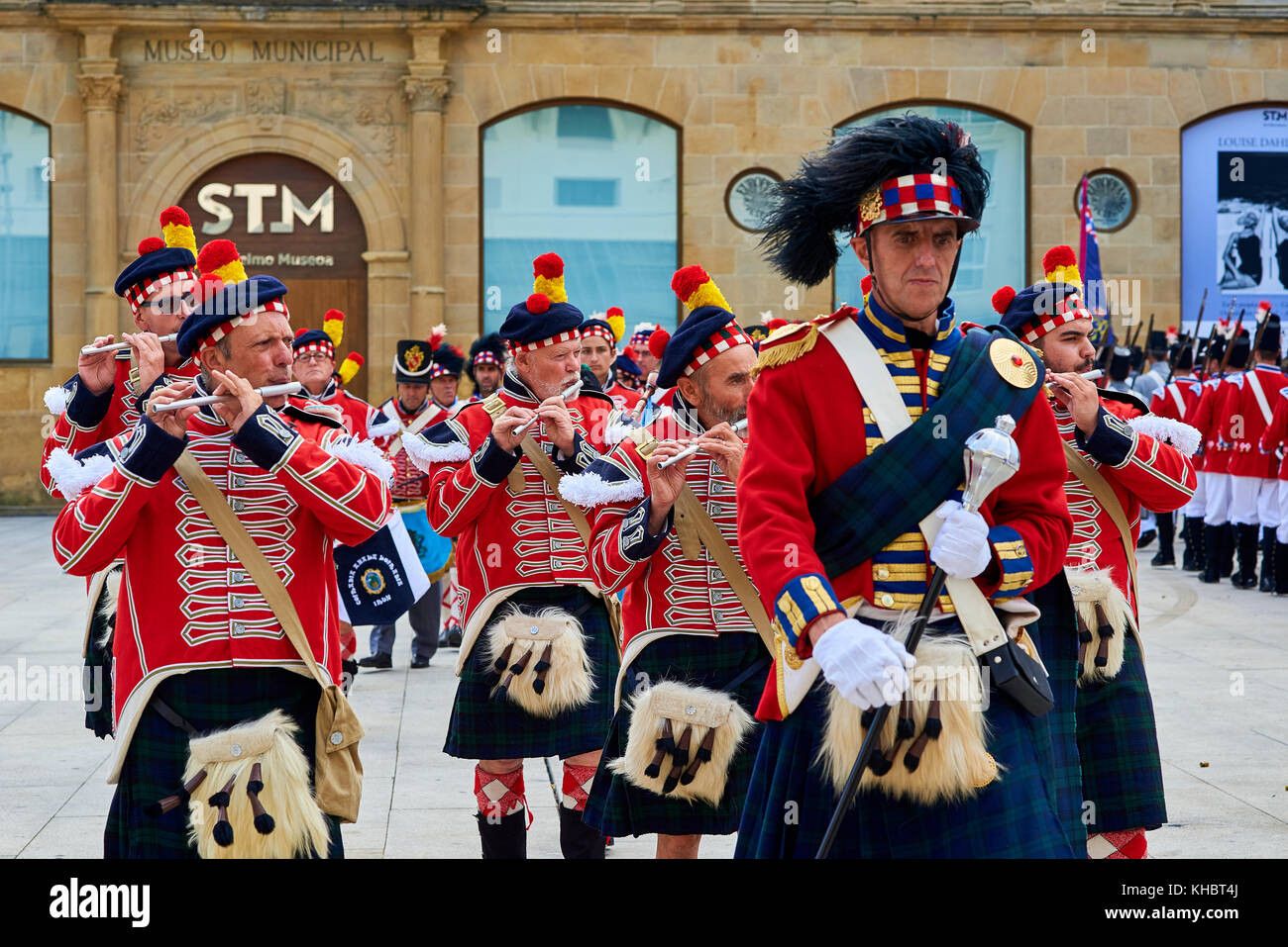 Napoleonic soldiers marching hi-res stock photography and images - Alamy
