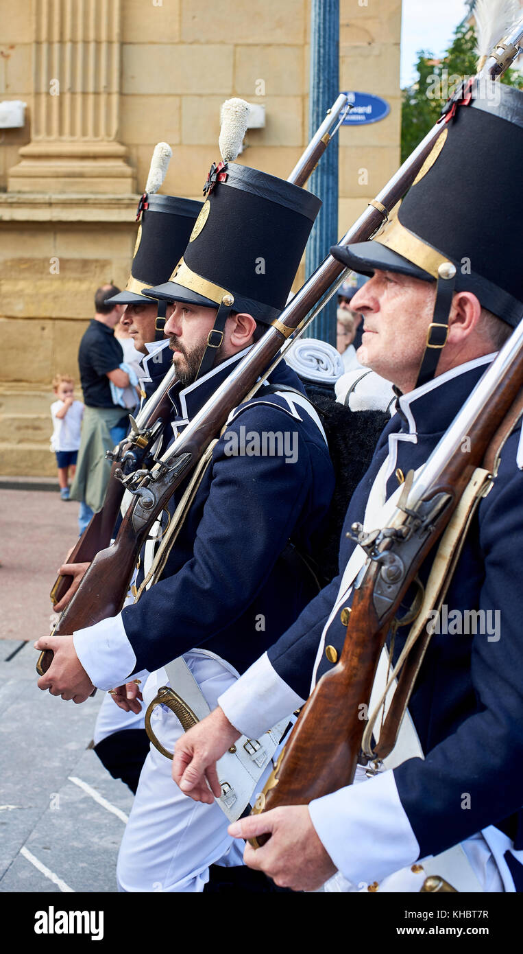 Napoleonic soldiers marching hi-res stock photography and images - Alamy