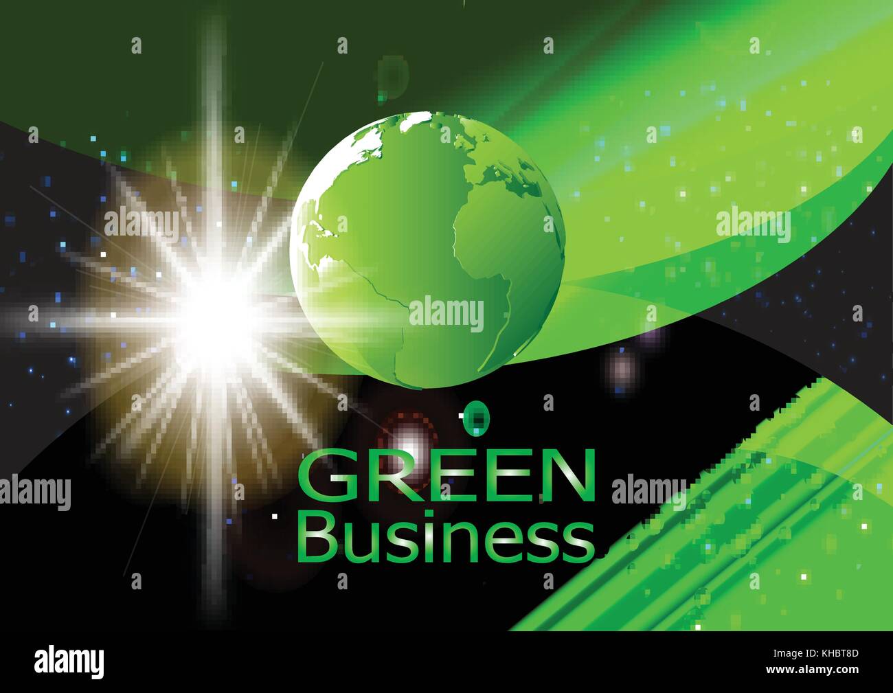 green business background vector. it can be applied for kinds of media ...