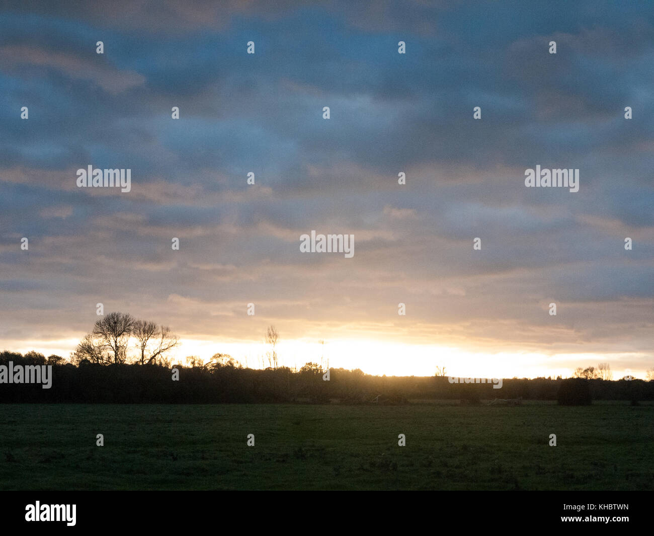 beautiful empty landscape background clouds autumn grass field meadow ...