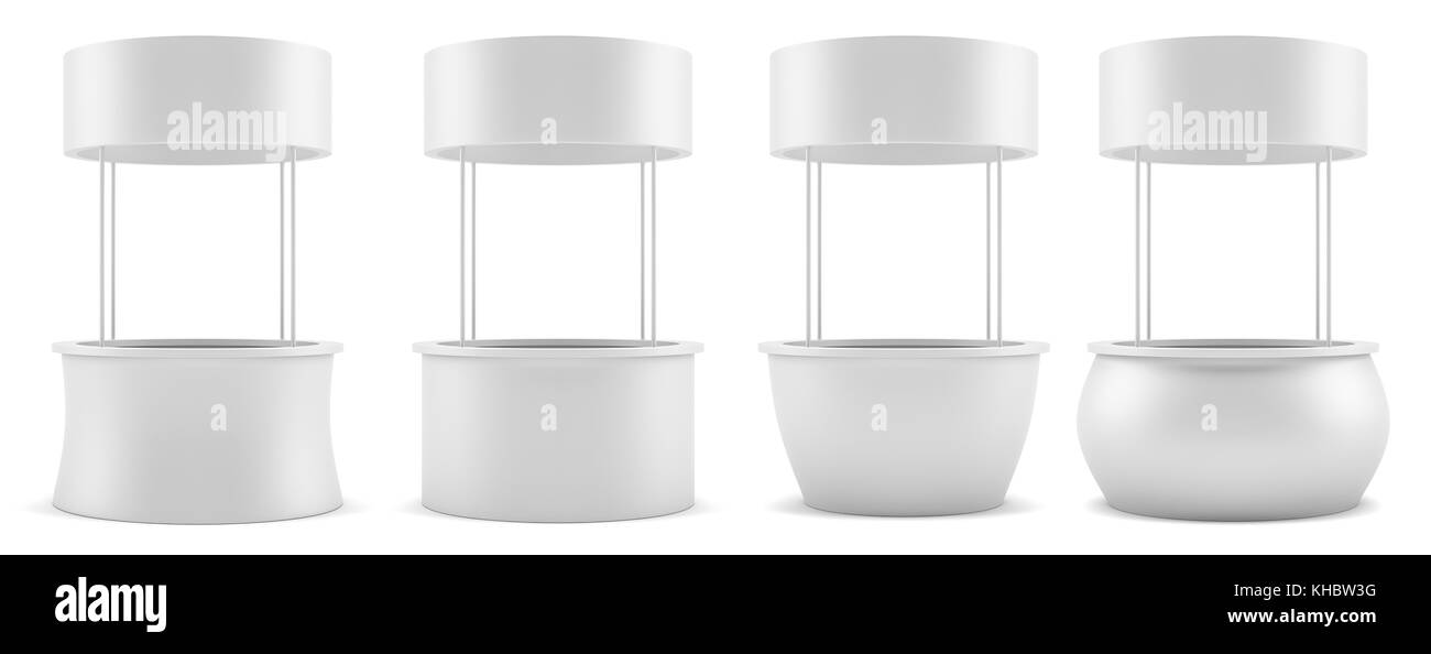 Empty product stand Cut Out Stock Images & Pictures - Alamy