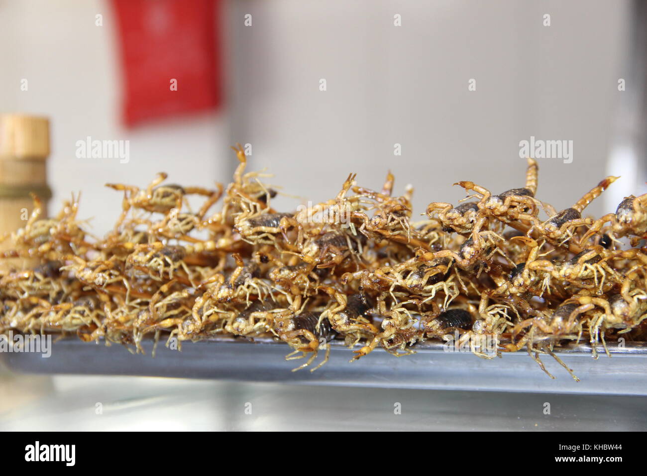 Scorpion Snacks in Beijing Stock Photo - Alamy