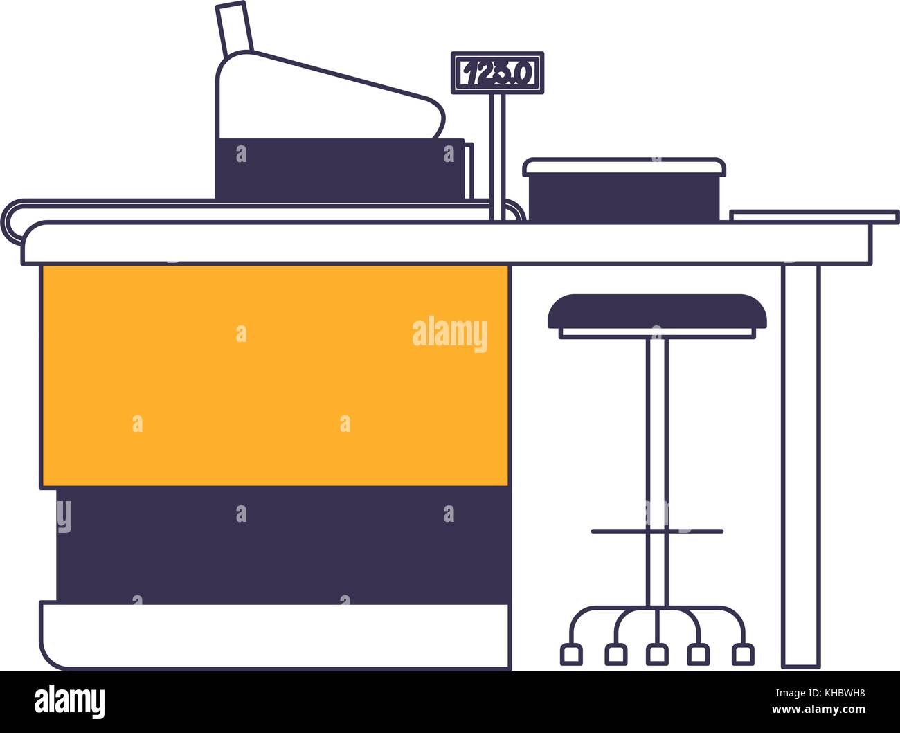 Grocery market sections hi-res stock photography and images - Alamy