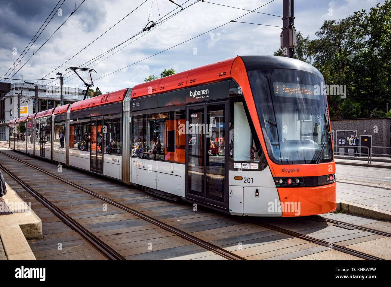 Bergen line train summer hi-res stock photography and images - Alamy