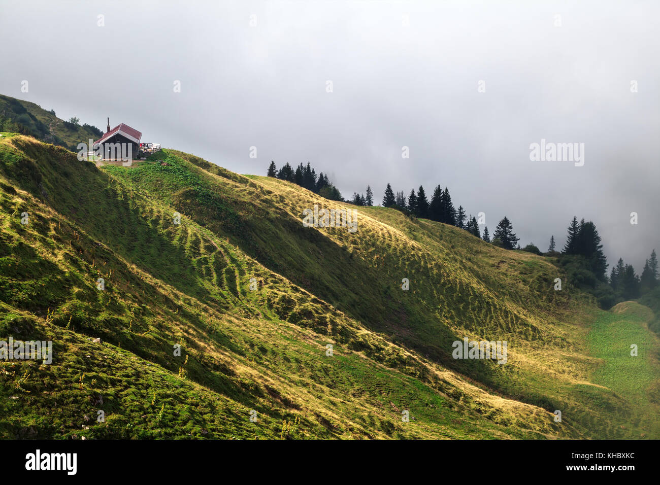 Alpine cabin allgaeu germany bavaria hi-res stock photography and ...